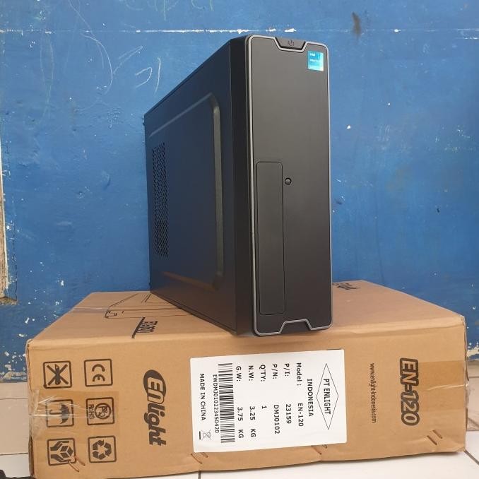 Jual Casing Pc Slim Enlight En120 Psu Sfx 300Watt Baru!! | Shopee Indonesia
