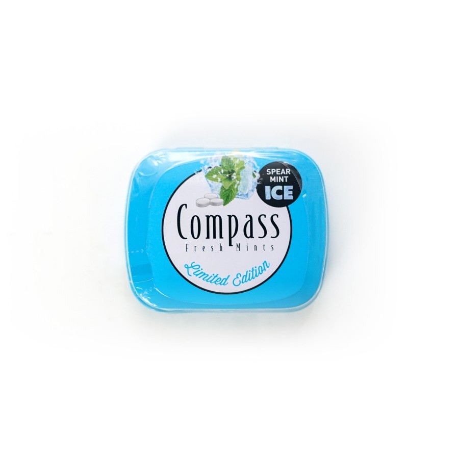 Jual Compass Spearmint Ice (Permen Mint Sugar Free) 14gr | Shopee Indonesia
