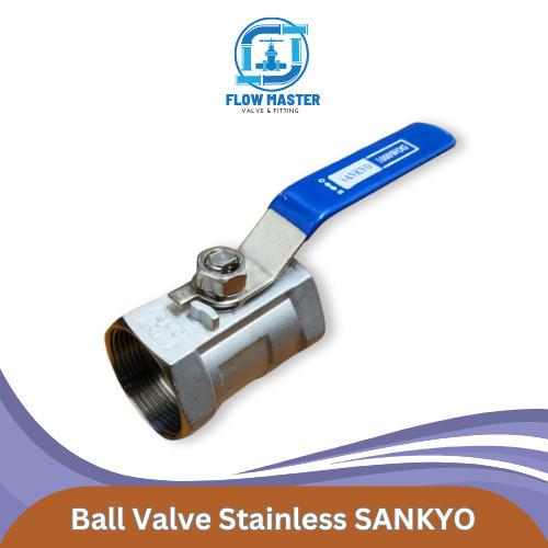 Jual 1 1/2" Ball valve SANKYO Stainless steel | Shopee Indonesia