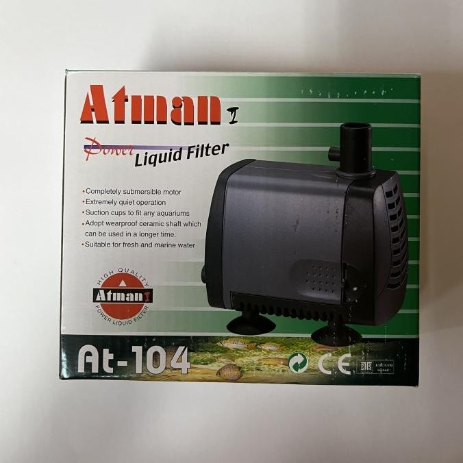Jual POMPA AIR ATMAN AT-104 UNTUK AKUARIUM DAN KOLAM ORIGINAL DAN ...