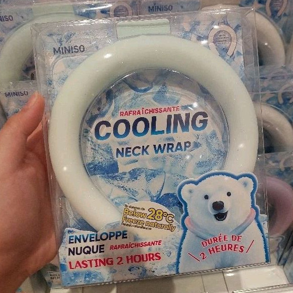 Jual MINISO Cooling Neck Wrap Pendingin Leher | Shopee Indonesia