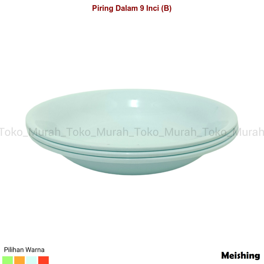 Jual Piring Dalam 9 Inci (B) – Praktis untuk Sajian Beragam Makanan - 1 ...
