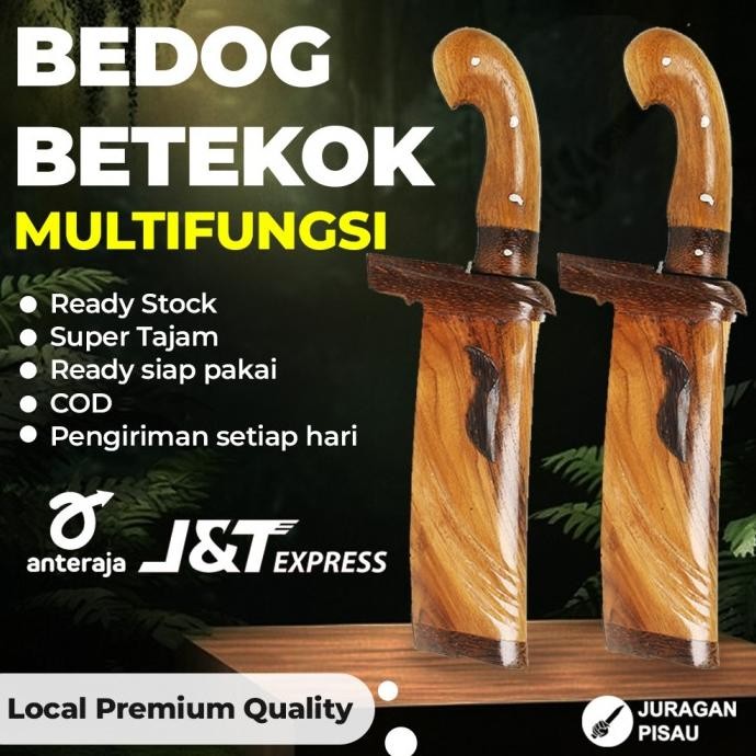 Jual Bedog Betekok Pisau Baja Per Kupas Kelapa Cacah Tulang Juragan ...
