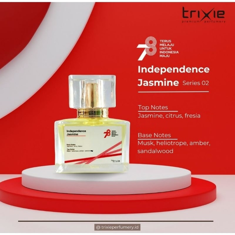 Jual Trixie Perfumery Independence Jasmine (HUT RI 78) | Shopee Indonesia