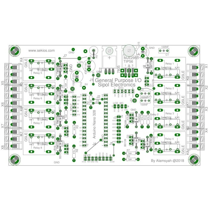 Jual Kit Arduino Nano General Purpose Io Relay Genuine | Shopee Indonesia