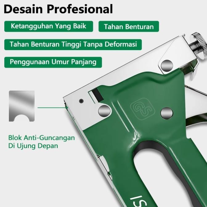 Jual FE24 ISKU Isi Staples tembak jok motor/Stapler tembak kayu gun ...