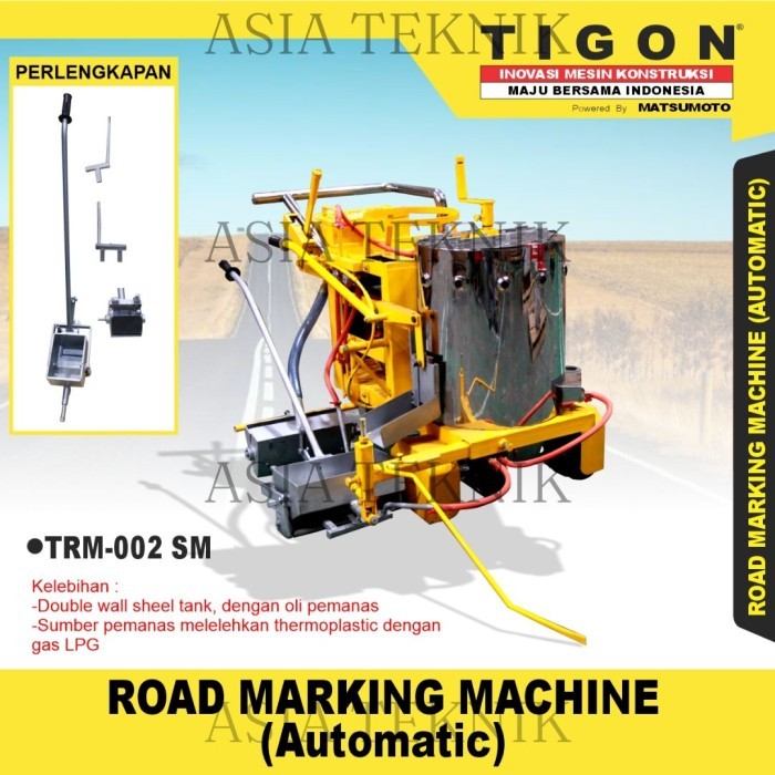 Jual MESIN MARKA JALAN MODEL TABUNG TIGON TRM 002 SM ORIGIANAL | Shopee ...