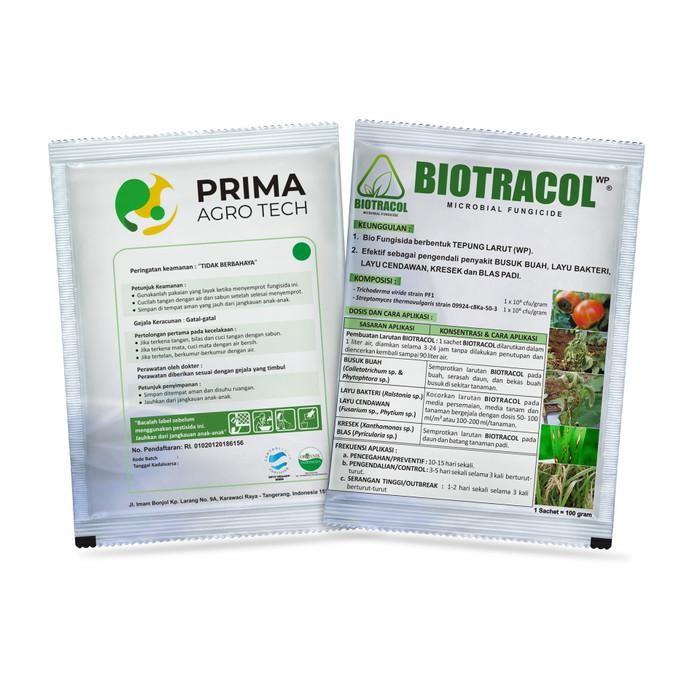 Jual BIOTRACOL WP BIO FUNGISIDA - FUNGISIDA ORGANIK 100 GRAM PESTISIDA ...
