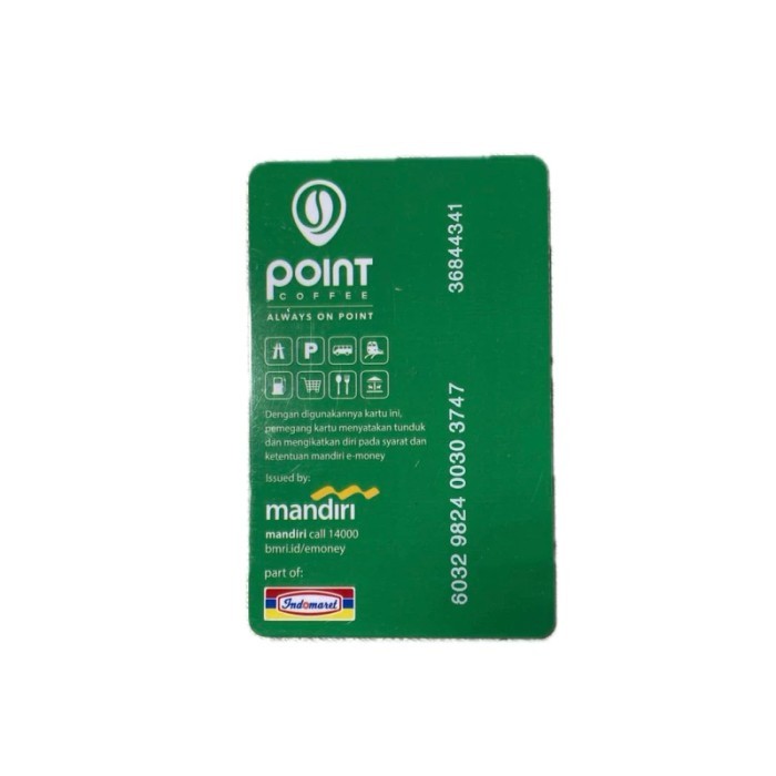 Jual Kartu Emoney Card Mandiri Etoll Card Point Coffe Saldo Nul ...