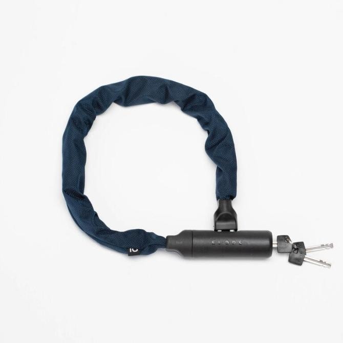 Jual Decathlon Elops Bike Chain Lock 500 - Blue - 8735826 | Shopee ...
