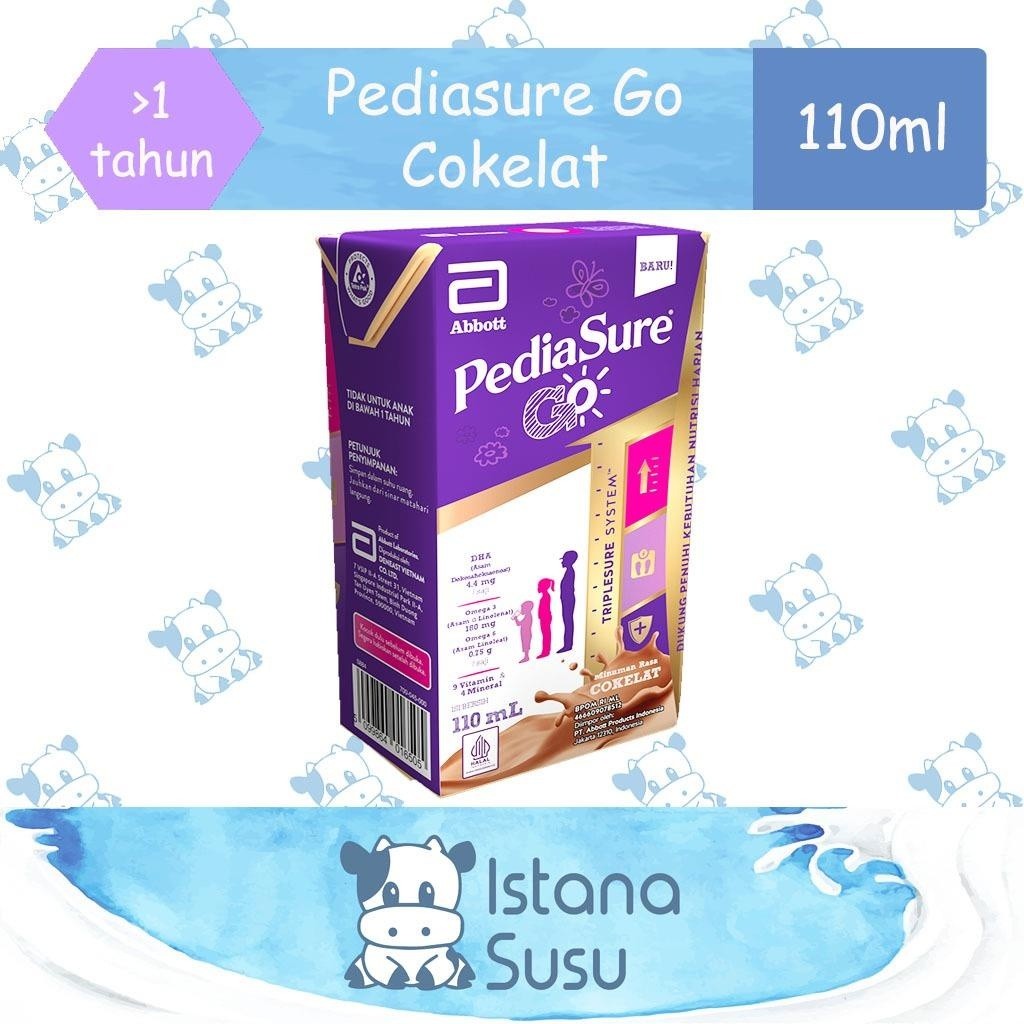 Jual Pediasure GO Vanila / Cokelat Susu UHT 110ml | Shopee Indonesia