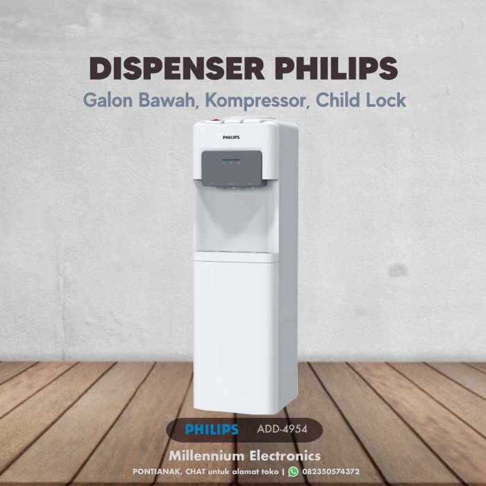 Jual DISPENSER GALON ATAS PHILIPS ADD 4954 philip | Shopee Indonesia