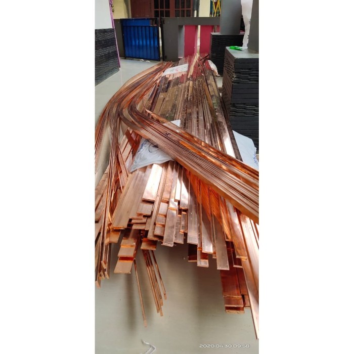 Jual Terbaik Busbar Panel Listrik Ukuran 5Mm X 25Mm X 4 Meter | Shopee ...