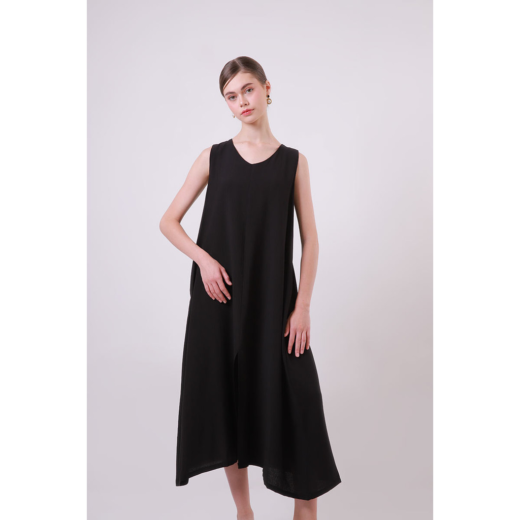 Jual Berrybenka - Dress Korean Style Wanita Sofia Roselyn Sleveless ...
