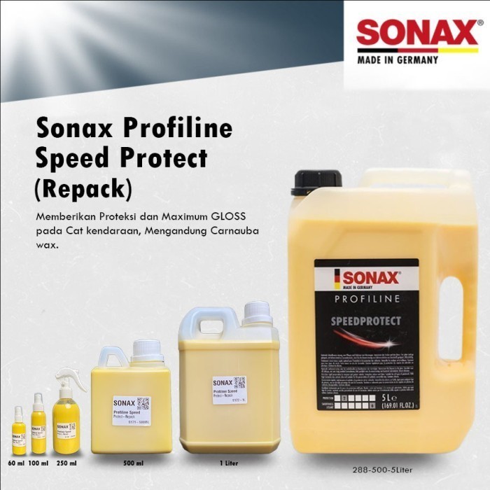 Jual Sonax Profiline Speed Protect Repack Carnauba Spray Wax 288-500 ...