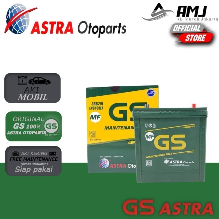 Jual Gs Mf Astra Aki Kering Mobil All New Xenia 2022 NS40ZL - 35Ah | Shopee Indonesia