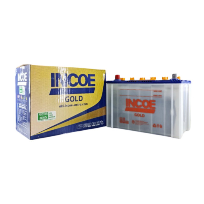 Jual INCOE GOLD Astra Aki Basah Mobil Toyota Hi Ace Diesel N70Z 12V / 75Ah | Shopee Indonesia
