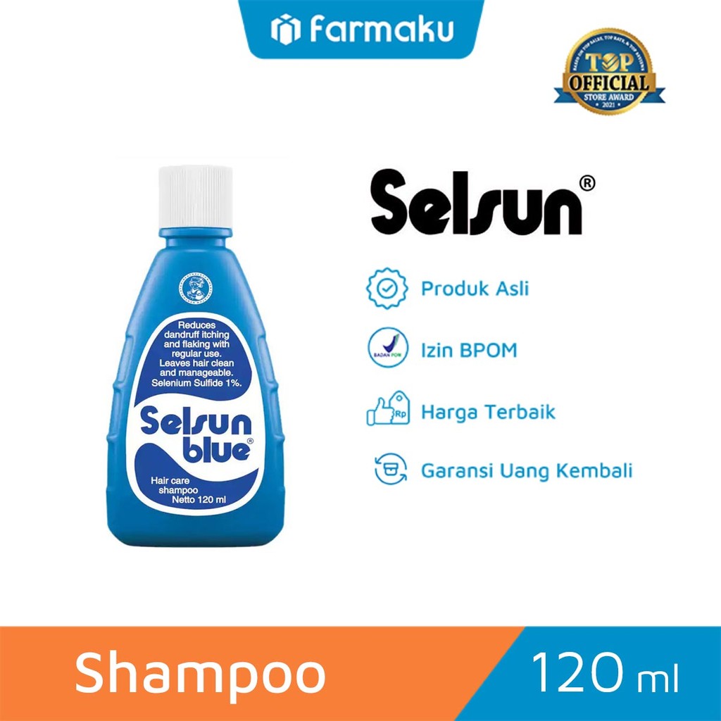 Jual Selsun Blue Shampoo Botol 120 ml | Shopee Indonesia