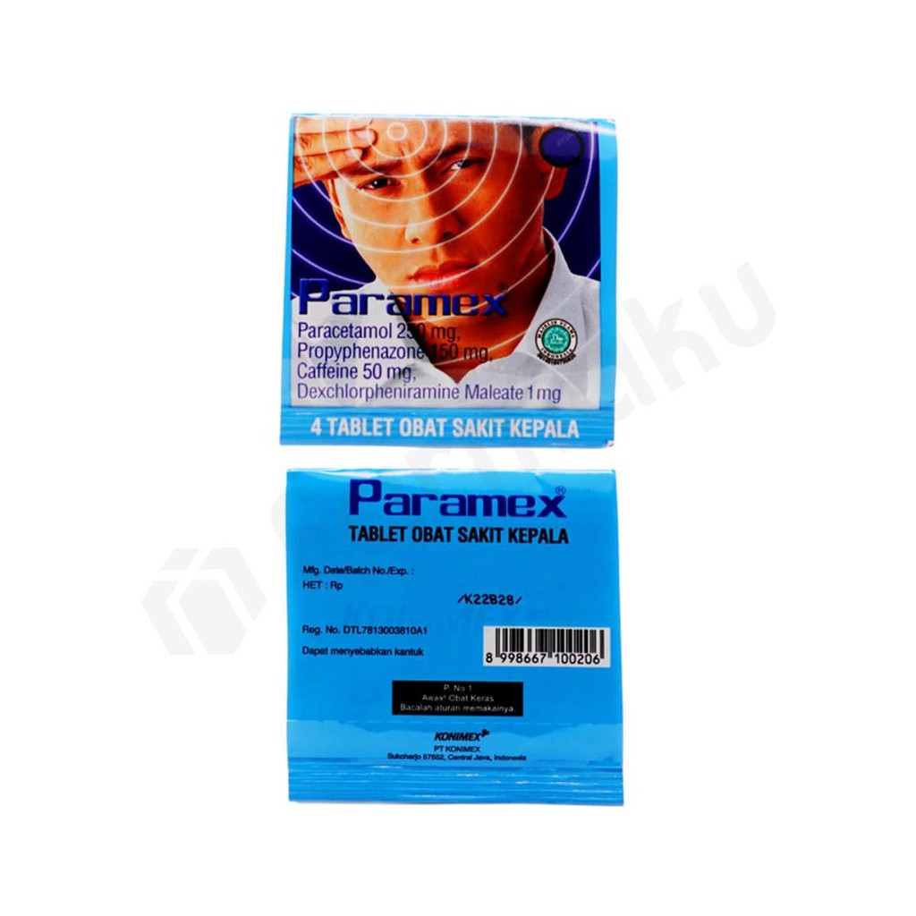 Jual Paramex Strip 4 Tablet | Shopee Indonesia