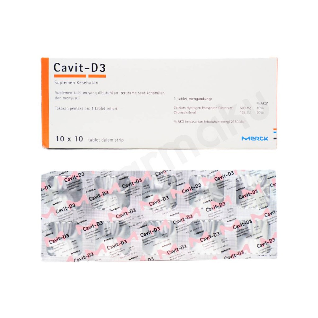 Jual Cavit D3 Strip 10 Tablet | Shopee Indonesia