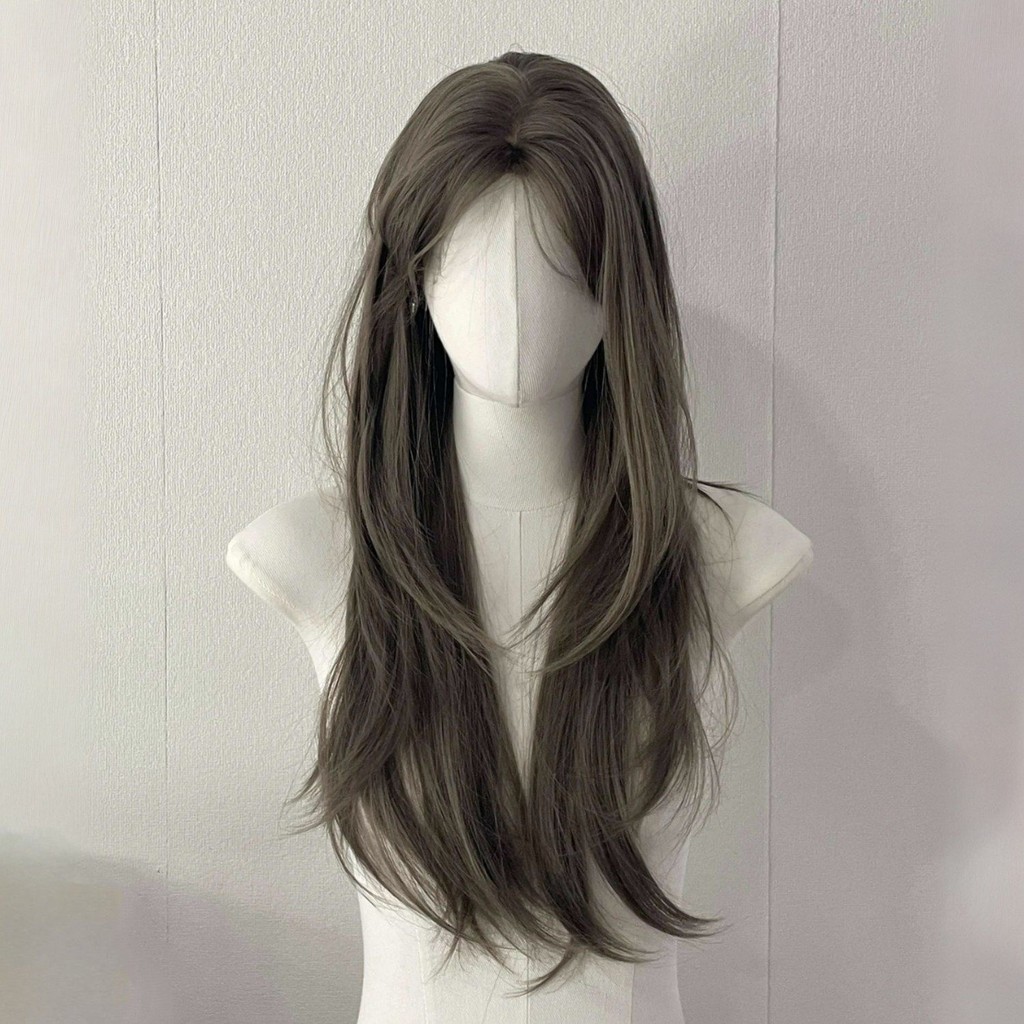 Jual Wig wanita full kepala wig korean style rambut palsu wanita ...