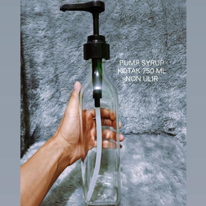 Jual BOTOL KACA PUMP SYRUP BOTOL PUMP ULIR BOTOL MINYAK TBK ORIGINAL ...