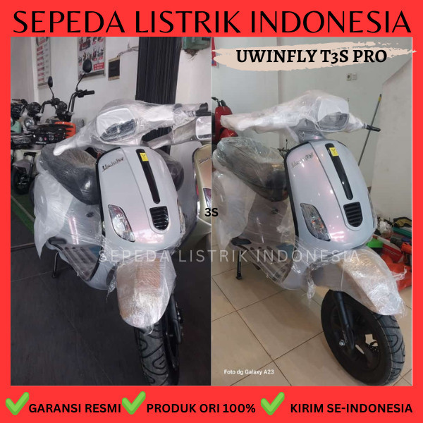 Jual Motor Listrik Uwinfly T3 Pro Terbaru | Shopee Indonesia