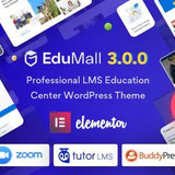 Jual EduMall v4.4.3 – Professional LMS Education Center WordPress Theme ...