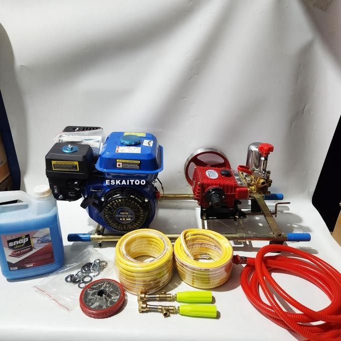 Jual Mesin Steam Cuci Motor Mobil Bensin PS 22 ENGINE NISHIKAWA Siap Pakai | Shopee Indonesia