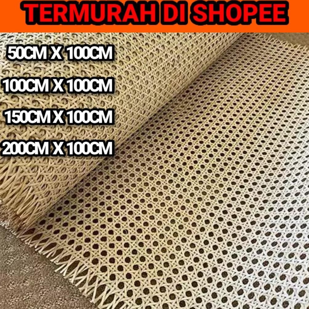 Jual Premium Rotan Anyaman Rotan Alami Lembaran/Rotan Kulit Alami Lebar ...