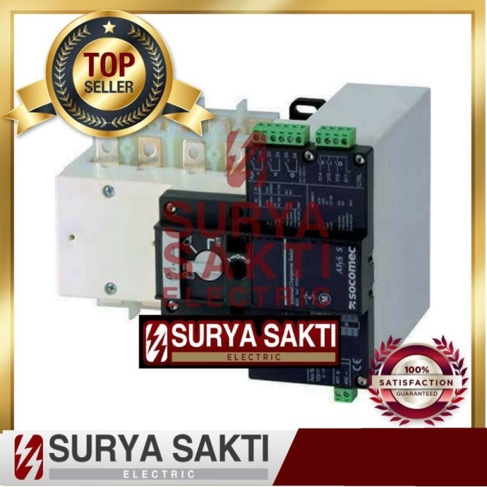 Jual Murah Cos Motorized / Motorised 4P 40A 230Vac Atys S Socomec ...