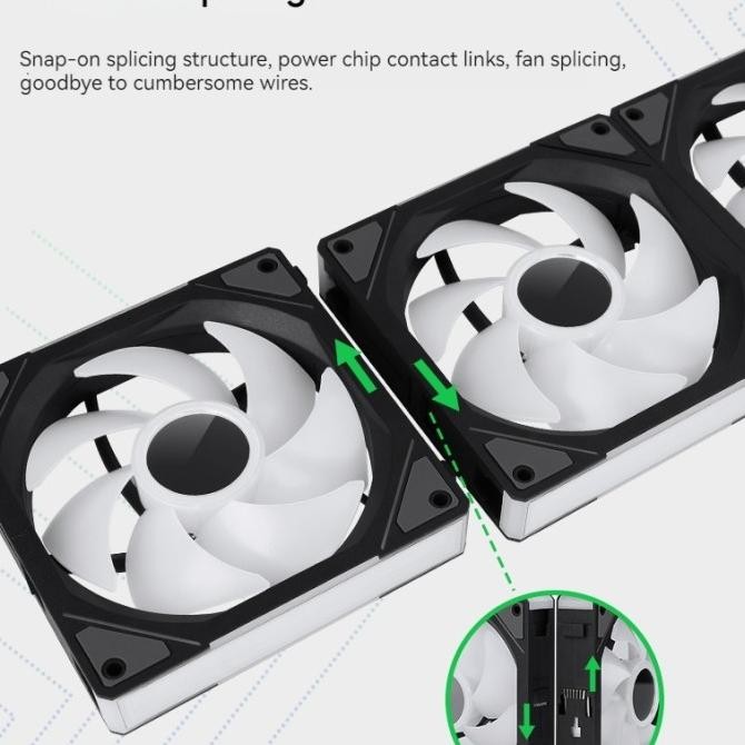 Jual Terkini Interstellar V2 Argb Fan 12Cm Cableless (Mirip Lianli Sl ...