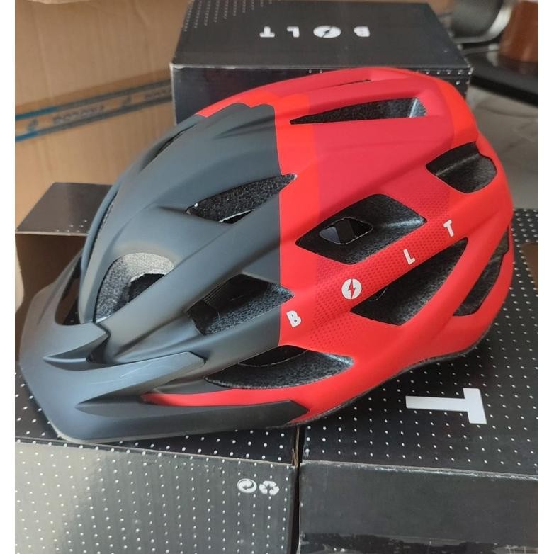 Jual ORIGINAL Helm / Helmet Sepeda MERK POLYGON BOLT Ha-147 | Shopee ...