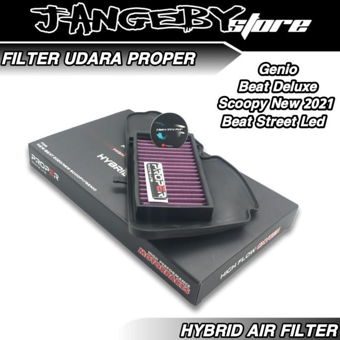 Jual Filter Udara Genio Beat Deluxe Scoopy New 2021 Proper Jangeby ...