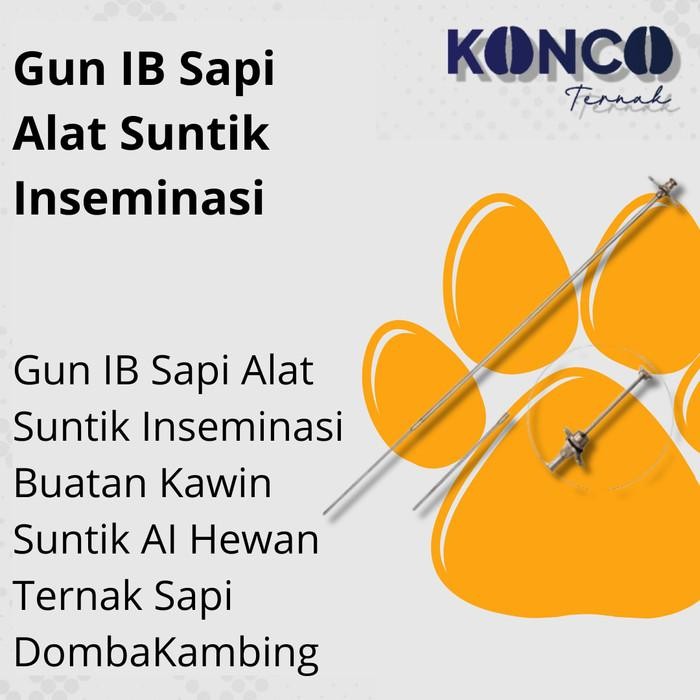 Jual IB Gun Alat Inseminasi Buatan Gun Pipa Sapi Kambing Stainless ...