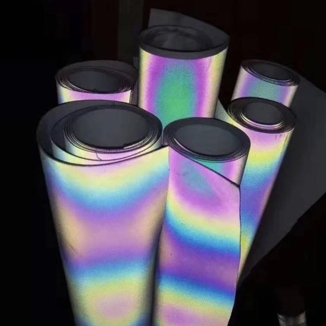 Jual Terupdate Polyflex Reflektif Rainbow Lebar 60Cm Best Quality Neo ...