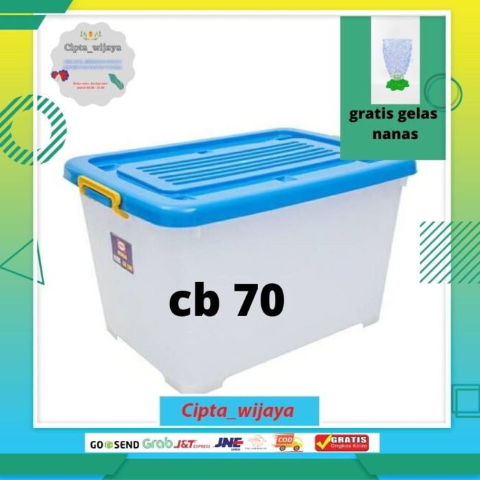 Jual Jual Shinpo Container Box Cb 70 Liter (By Gojek) | Shopee Indonesia Jual Jual Shinpo Container Box Cb 70 Liter (By Gojek) | Shopee Indonesia