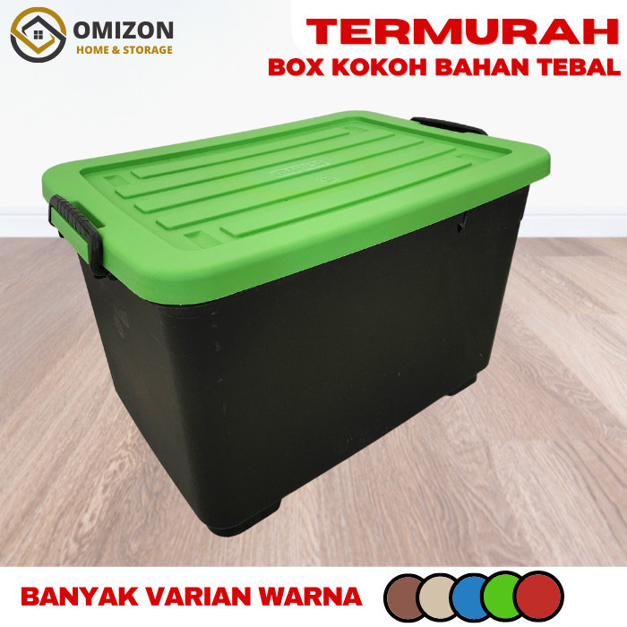 Jual Jual Container Box Plastik Container Kotak Plastik 50 Liter Dengan ...