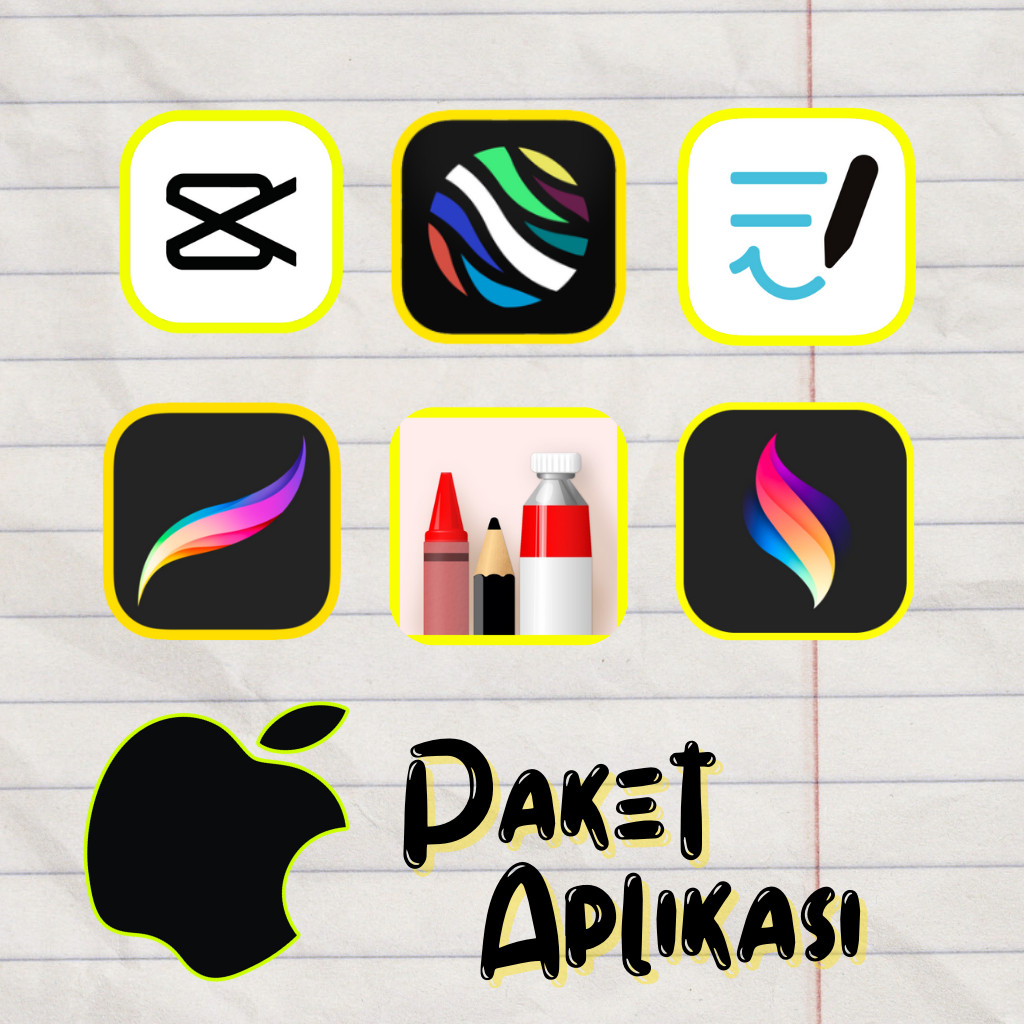 Jual PAKET APLIKASI DAZZ CAM PRO / PROCREATE / ART SET 4 / PROCREATE ...