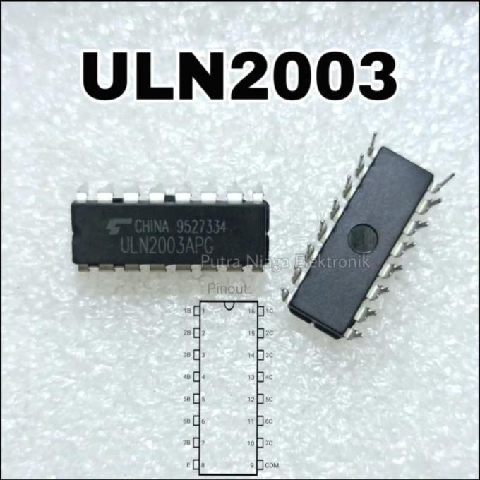 Jual Update ic ULN2003APG DIP 16 pin ULN2003 / ULN2003AN / ULN2003AG ...