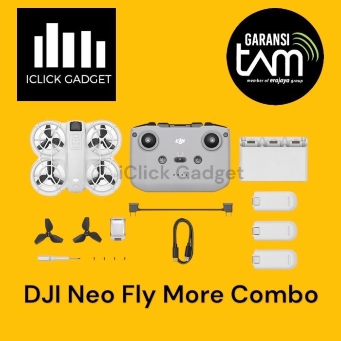 Jual Dji Neo Fly More Combo / Basic ~ Garansi Resmi Tam 1 Tahun ~ 4K ...