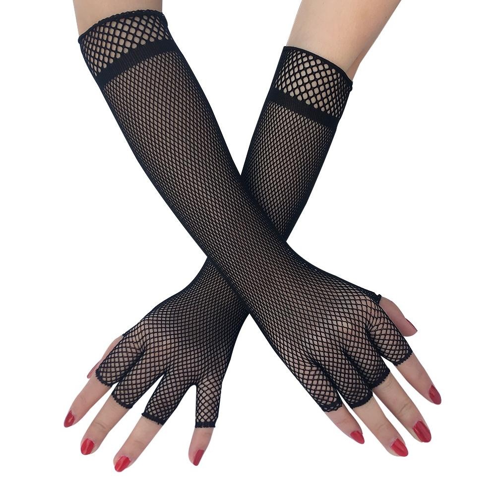 Jual JNH LTX-19 sarung tangan lengan panjang long fishnet net gloves ...