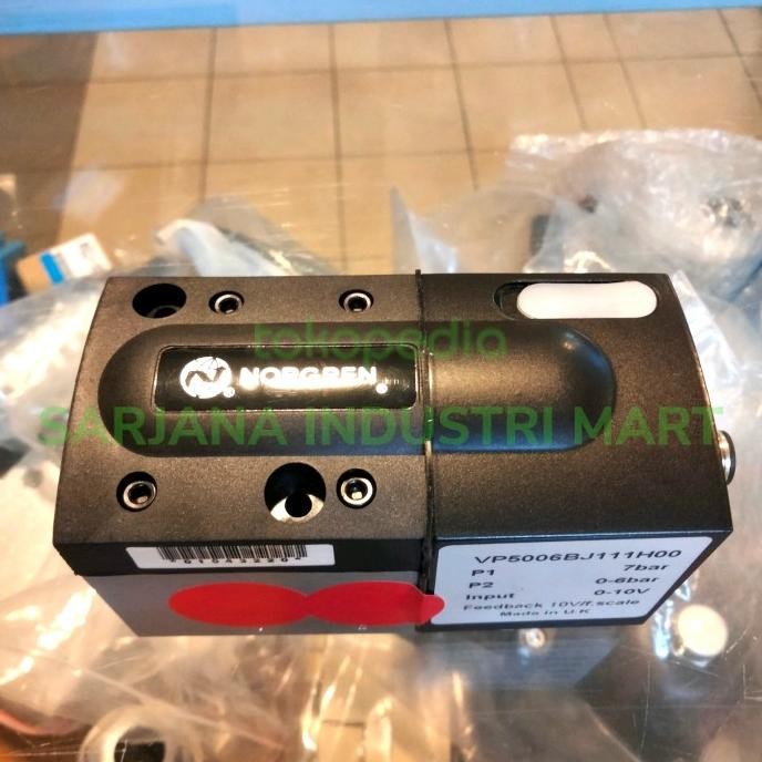 Jual PROPORTIONAL PRESSURE CONTROL VALVE NORGREN VP5006BJ111H00 (1/4") ORIGINAL DAN TERPERCAYA ...