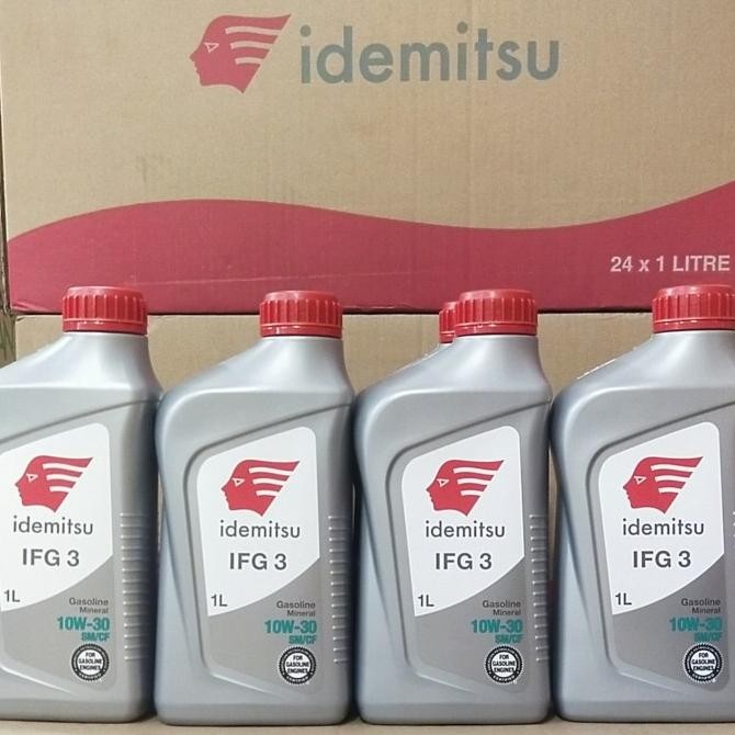 Jual Paket Grosir Murah Oli 10W 30 Mesin Mobil 10W30 Idemitsu 10W-30 Sm ...