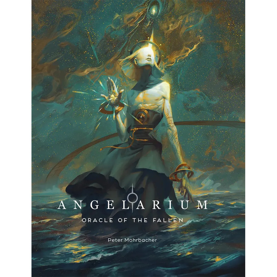 Jual Angelarium: Oracle of the Fallen US Games Oracle Card Deck ...