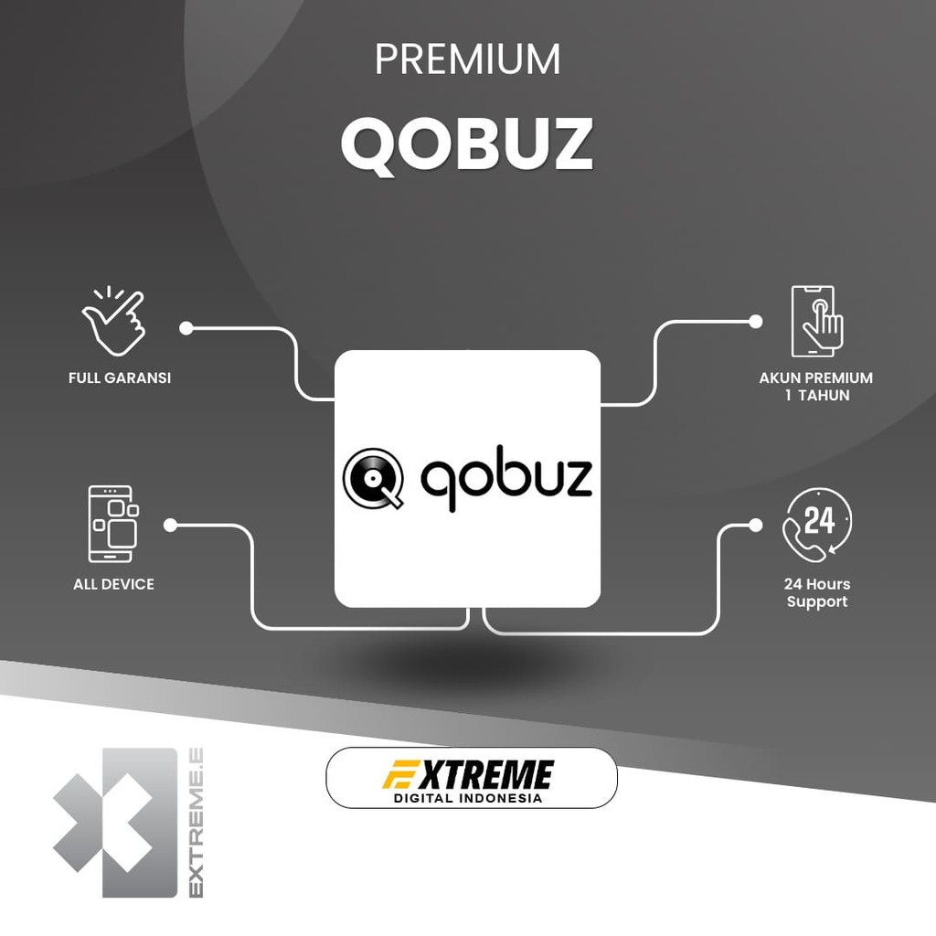 Jual Qobuz Premium 1 Tahun Full Garansi (Proses Tercepat Buka 24 Jam) | Shopee Indonesia