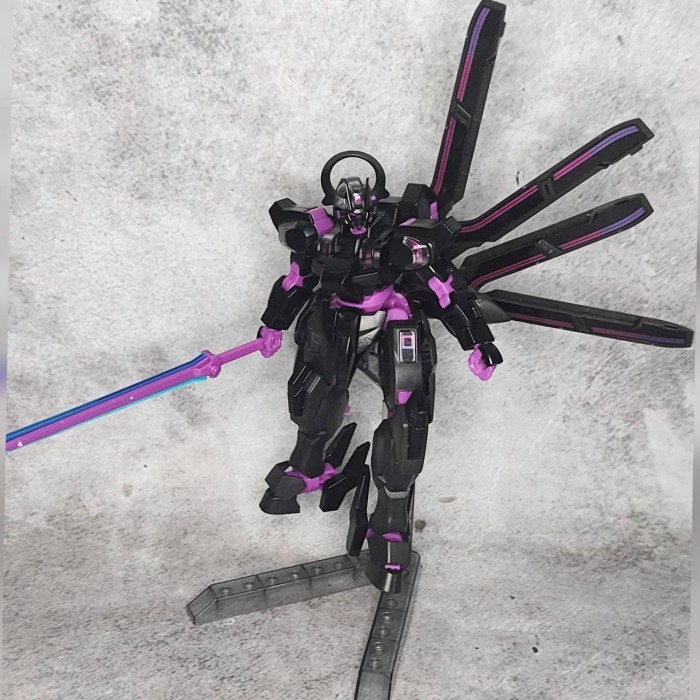 Jual HG 1/144 Schwarzette Black Purple Neon Gundam The Witch From ...