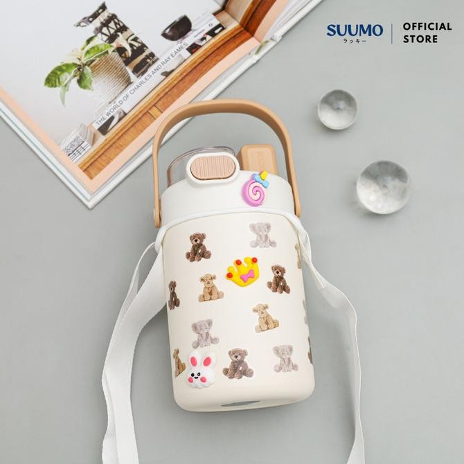Jual Suumo Tumbler Anak Premium Botol minum SUS 316 500ml Free Tali dan ...