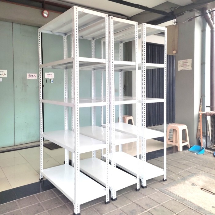 Jual rak gudang putih | Shopee Indonesia
