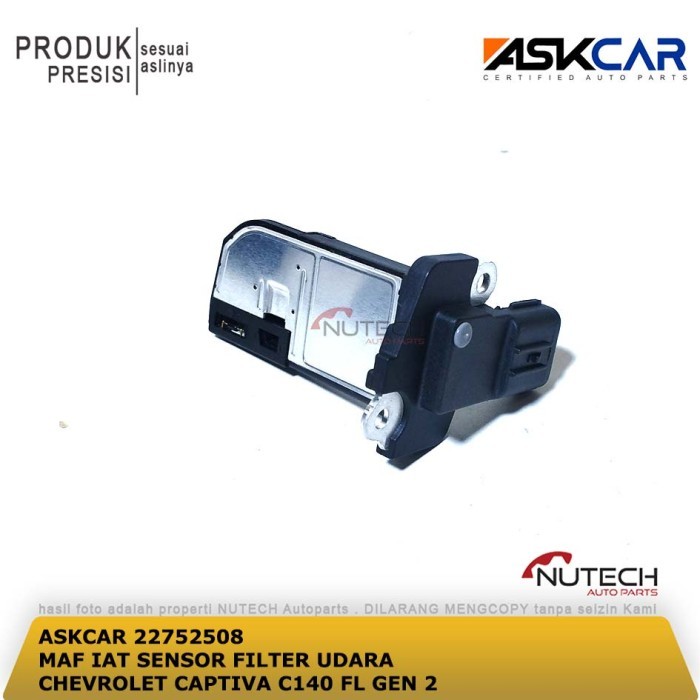 Jual MAF IAT Sensor Udara Airflow Chevrolet Captiva FL 2 3 C140 Diesel ...